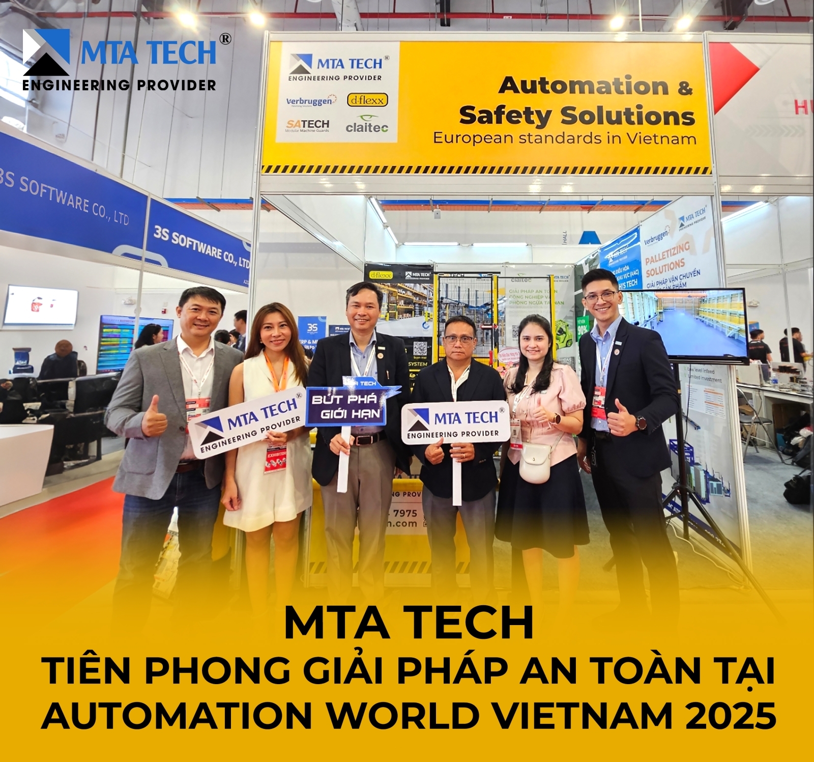 MTATECH TIÊN PHONG GIẢI PHÁP AN TOÀN TẠI AUTOMATION WORLD VIETNAM 2025